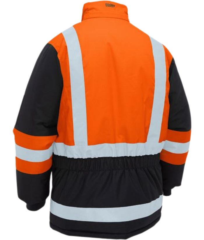 H Taped Hi Vis Freezer Hooded Jacket