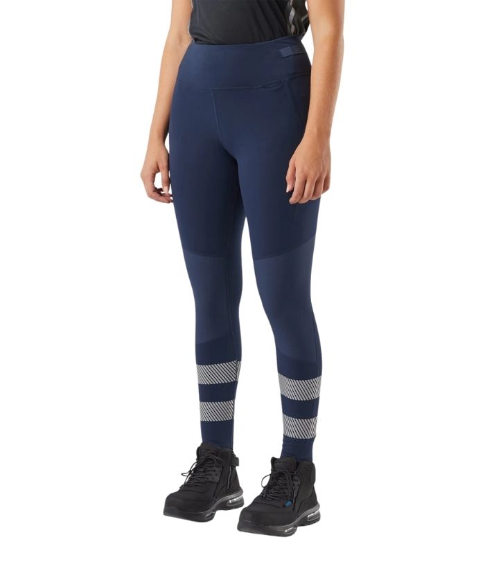 Bad Womens Adapt Work Leggings With Reflective Tape