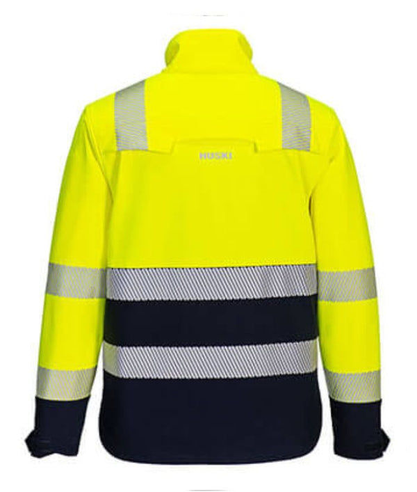 Huski Hi-Vis Softshell Jacket - Ticketwear NZ