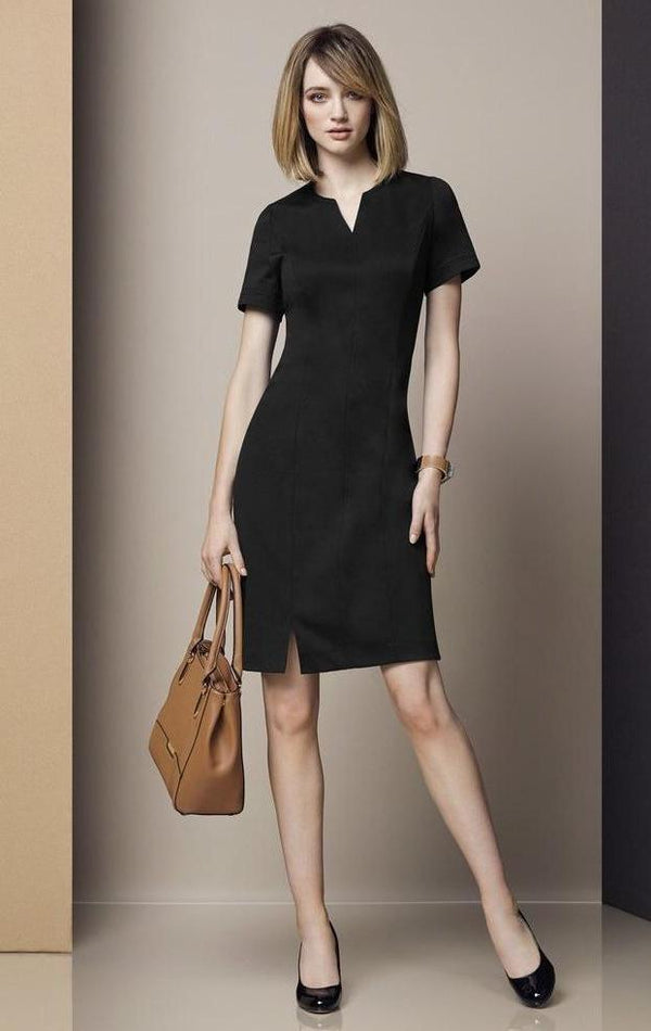 Ladies Open Neck dress // Bulk Uniforms & Workwear // Ticketwear NZ