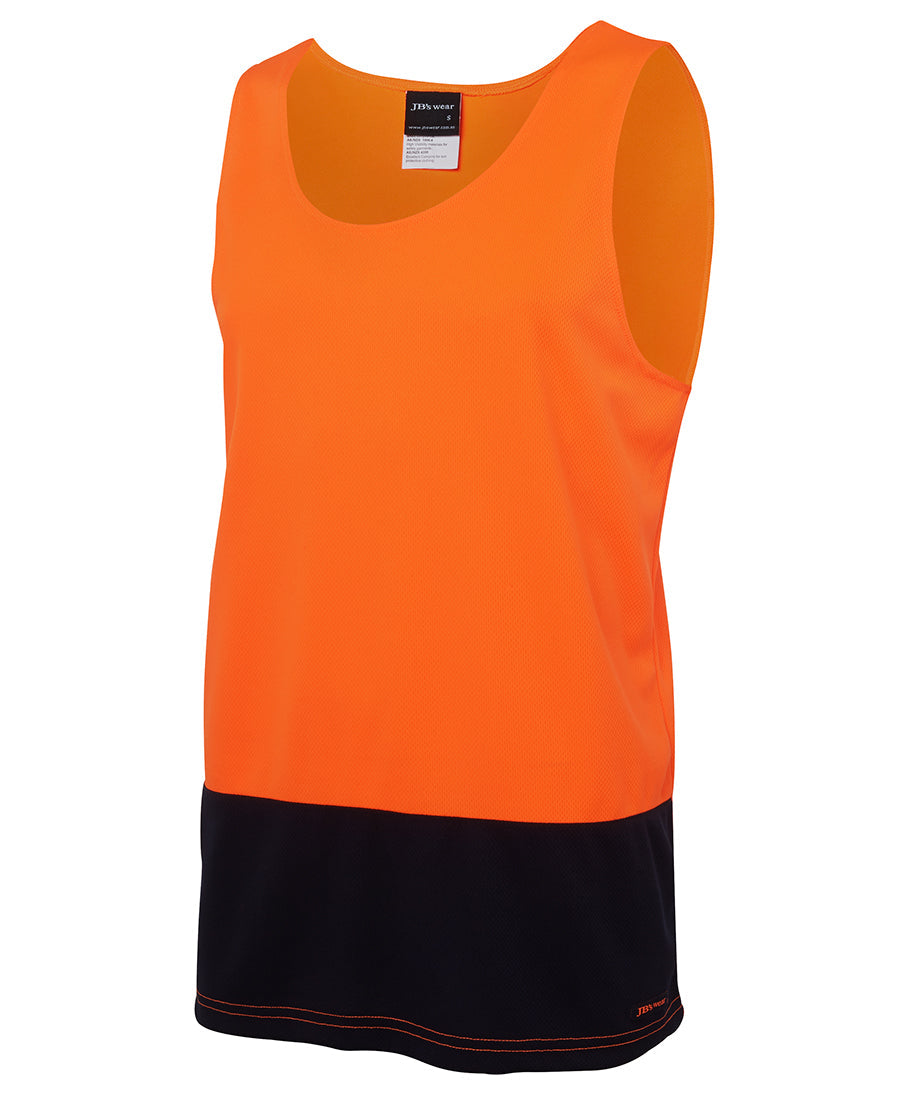 Hi Vis Traditional Singlet // Bulk Uniforms & Workwear // Ticketwear NZ