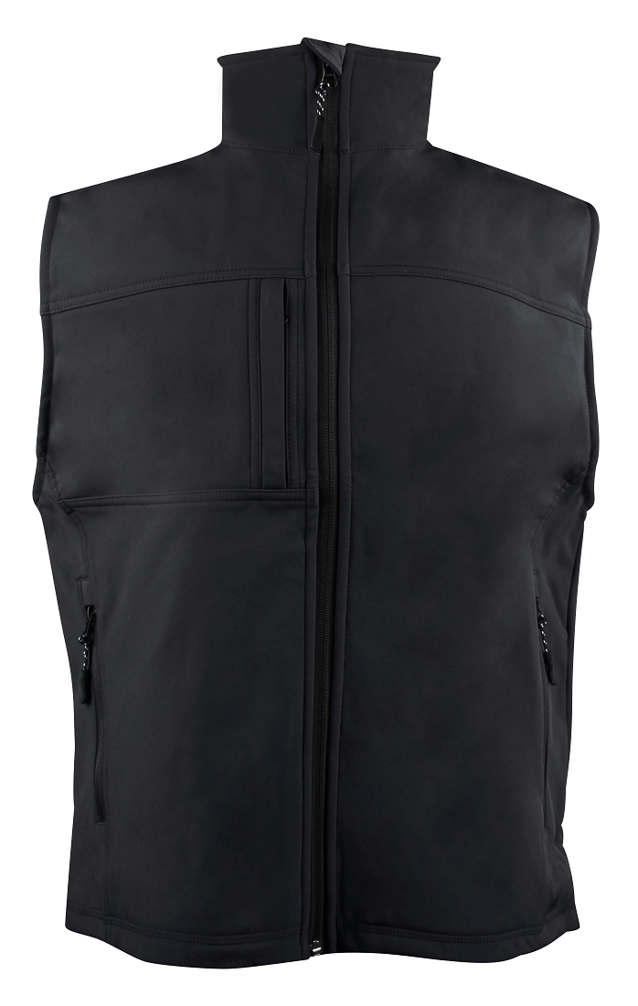 Mens Classic Soft Shell Vest // Bulk Uniforms & Workwear // Ticketwear NZ