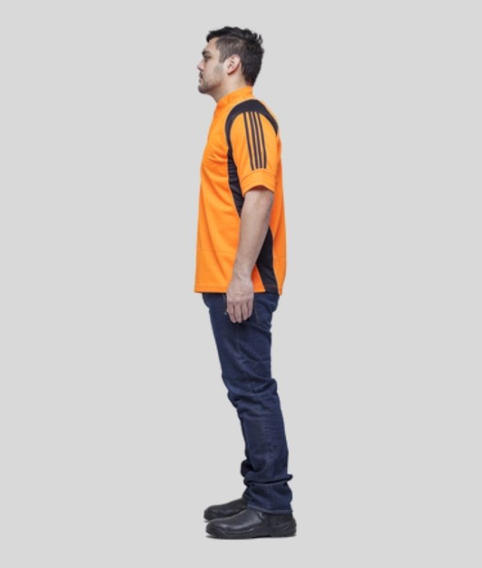 Hi Vis Standard Fit Rugger polo // Bulk Uniforms & Workwear ...